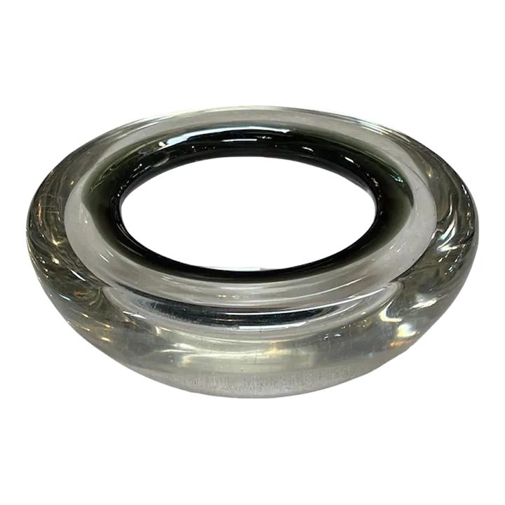 Vintage Italian Murano Center Bowl, 1960s | Chairish