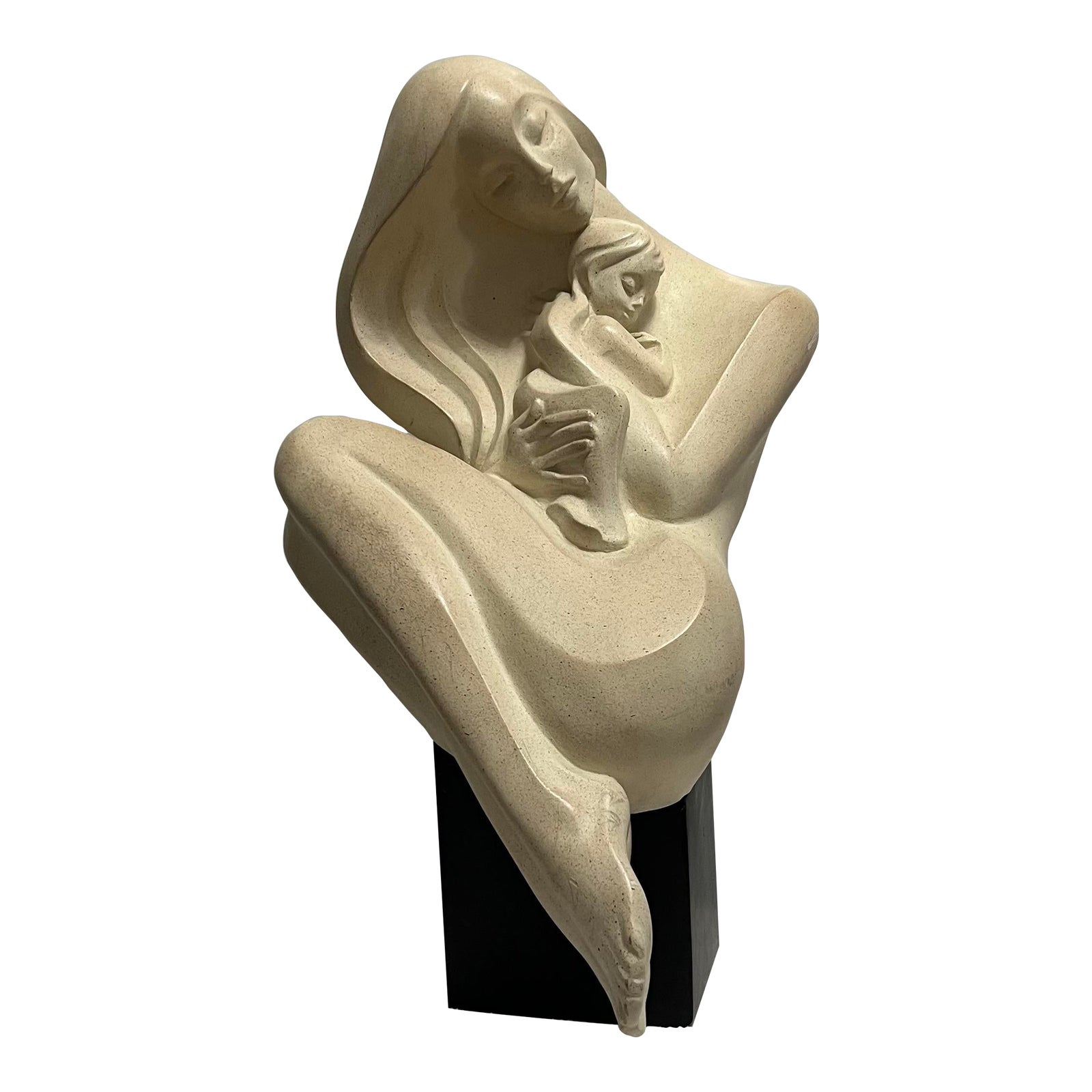 Austin Productions Sculpture "Togetherness" by Artist Daney, 1990 ...