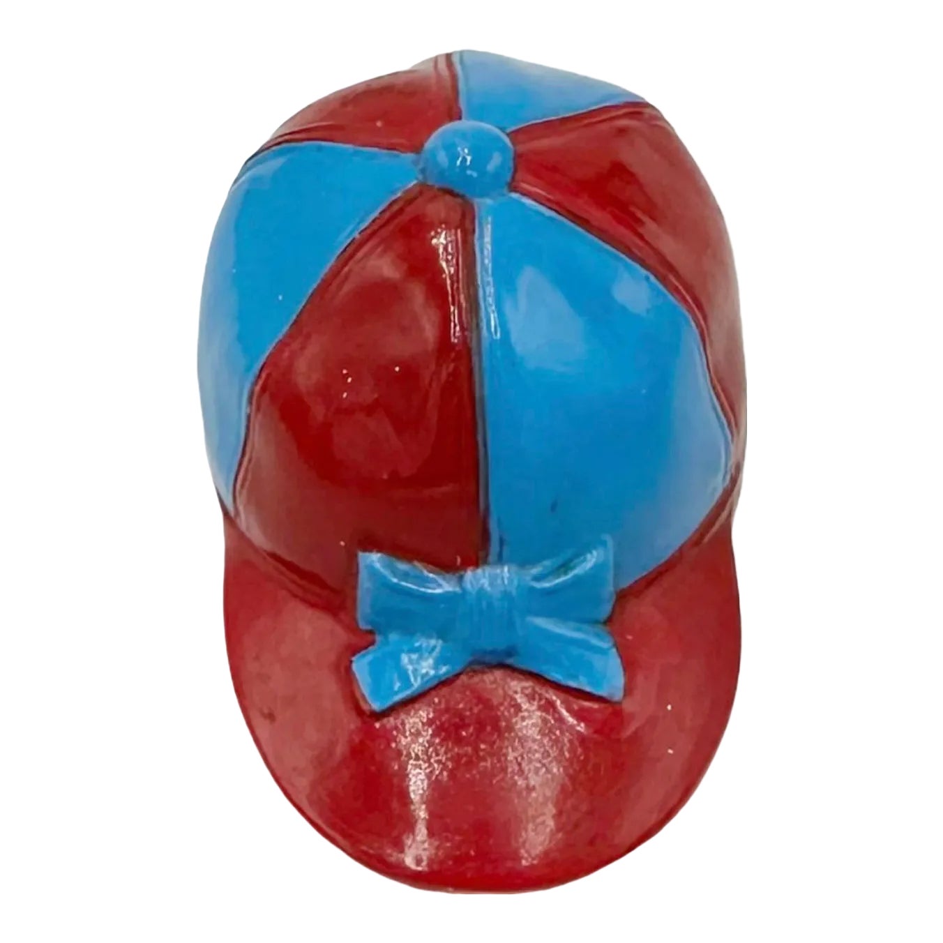 Vintage Scott Products Equestrian Blue & Red Jockey Cap Bottle Opener ...
