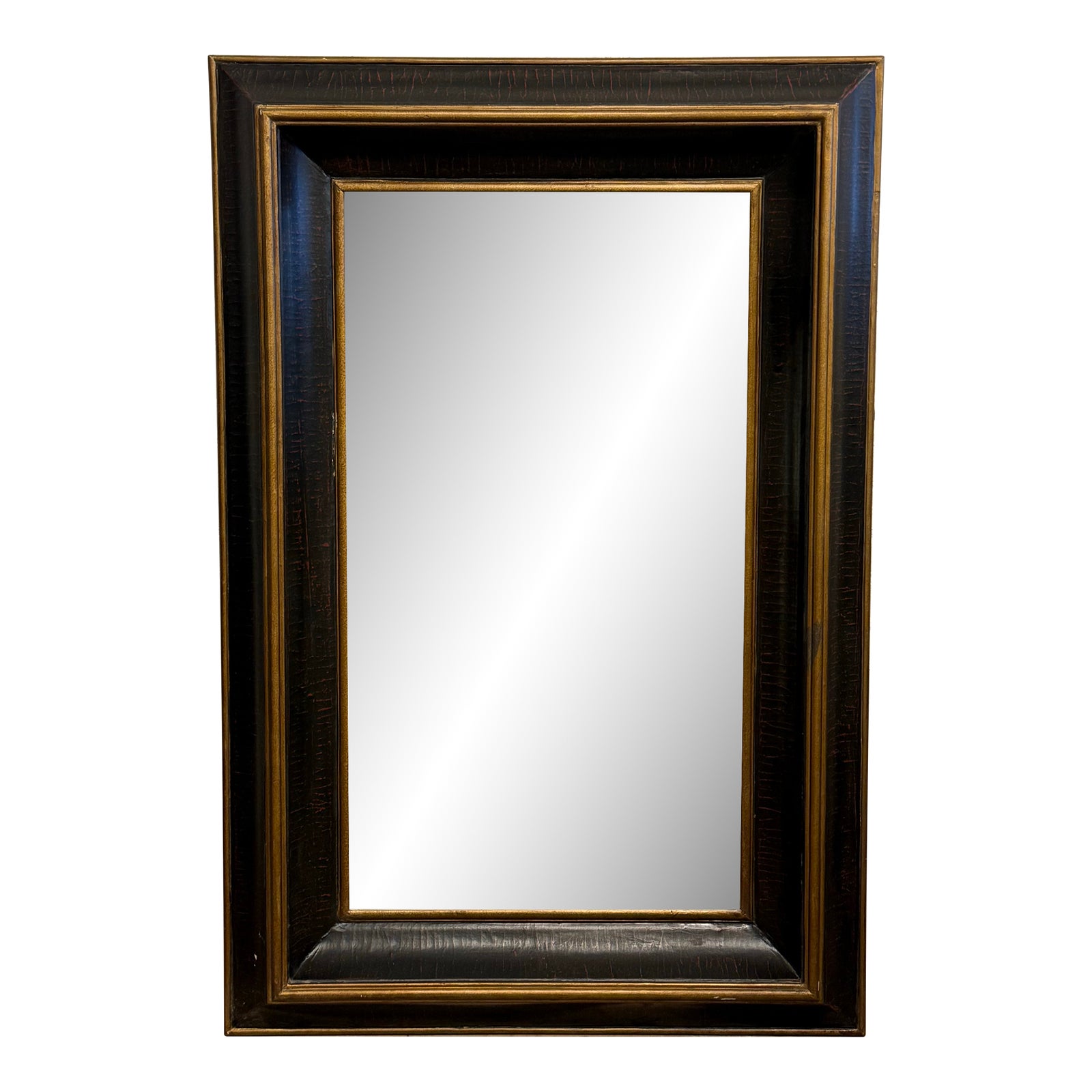 Interlude Home Plantation-Style Texturized Full-Length Mirror, Late ...