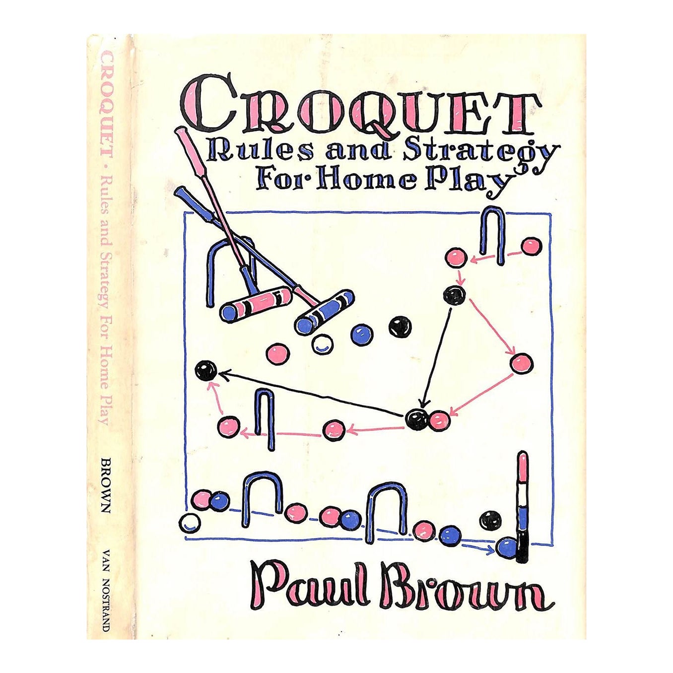 "Croquet: Rules and Strategy for Home Play" 1957 Brown, Paul | Chairish