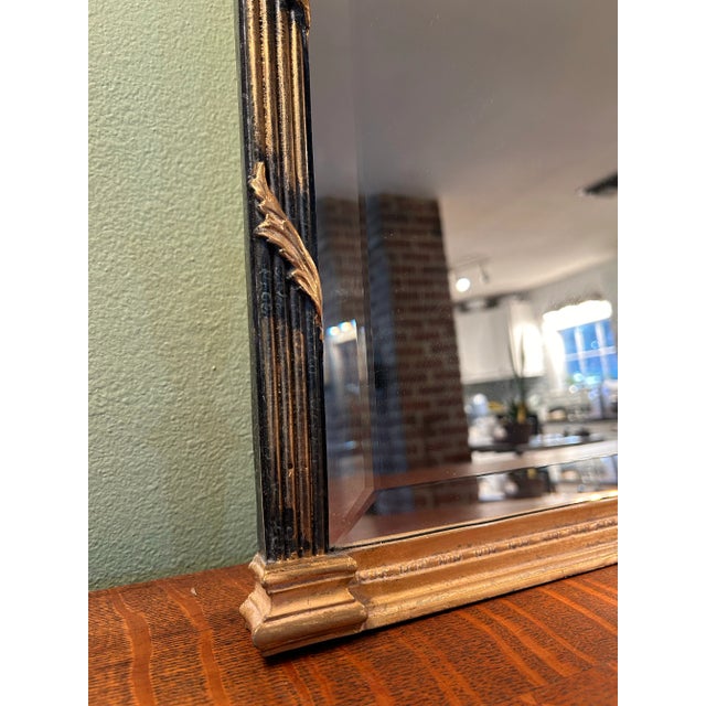 Vintage Regency/Neoclassical Gilt Wood and Faux Marble Beveled Wall ...