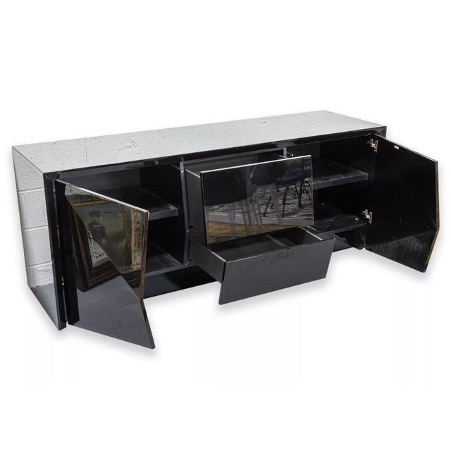 Sapphire by Rossetto Black Lacquered Wood Contemporary Italian ...