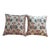 Pair of Hand Embroidered Pillows From Chelsea Textiles | Chairish