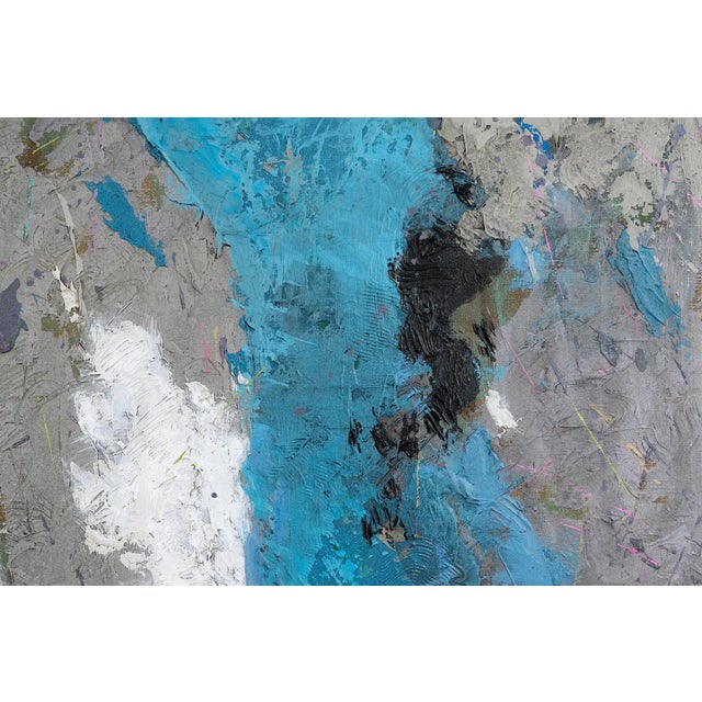 1980s "Work Surface Series 1" Modern Abstract Painting by Michael ...