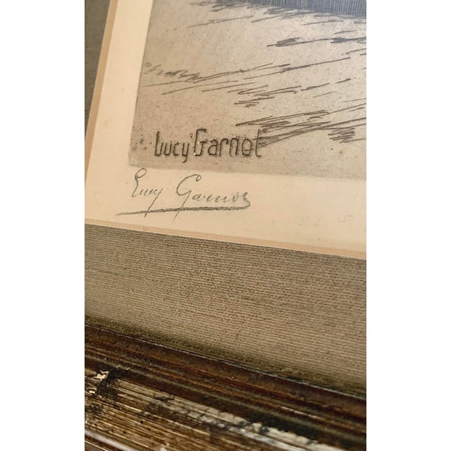 Antique 1920’s Architectural Etching ‘Archway’ by French Artist Lucy ...