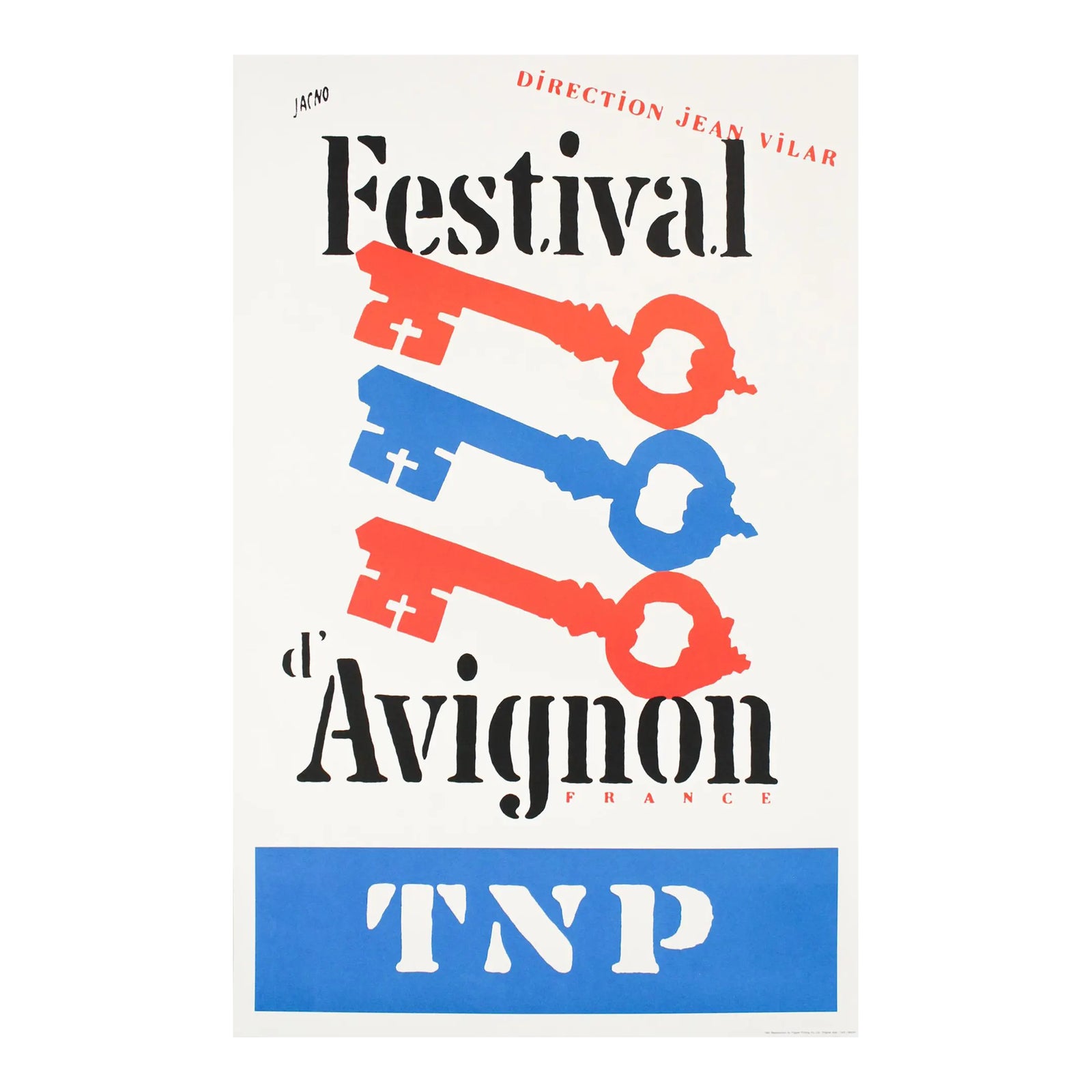 1994 Original French Poster, Festival d'Avignon France (The 100 Best ...