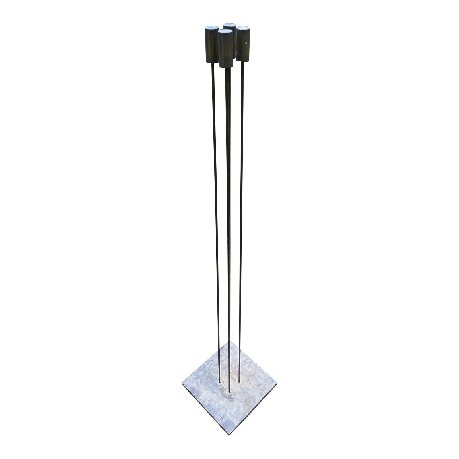 Modern 4 Rod Val Bertoia Sonambient Bronze Sculpture | Chairish