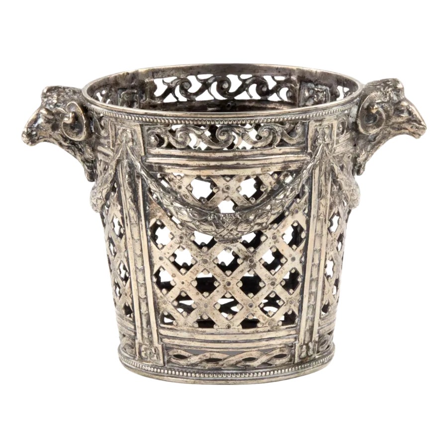 Silver Flower Pots from Schwarz & Steine, 1900s | Chairish