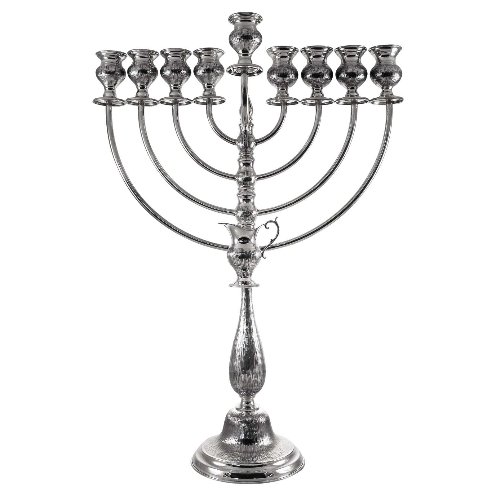 Sterling Silver Menorah | Chairish
