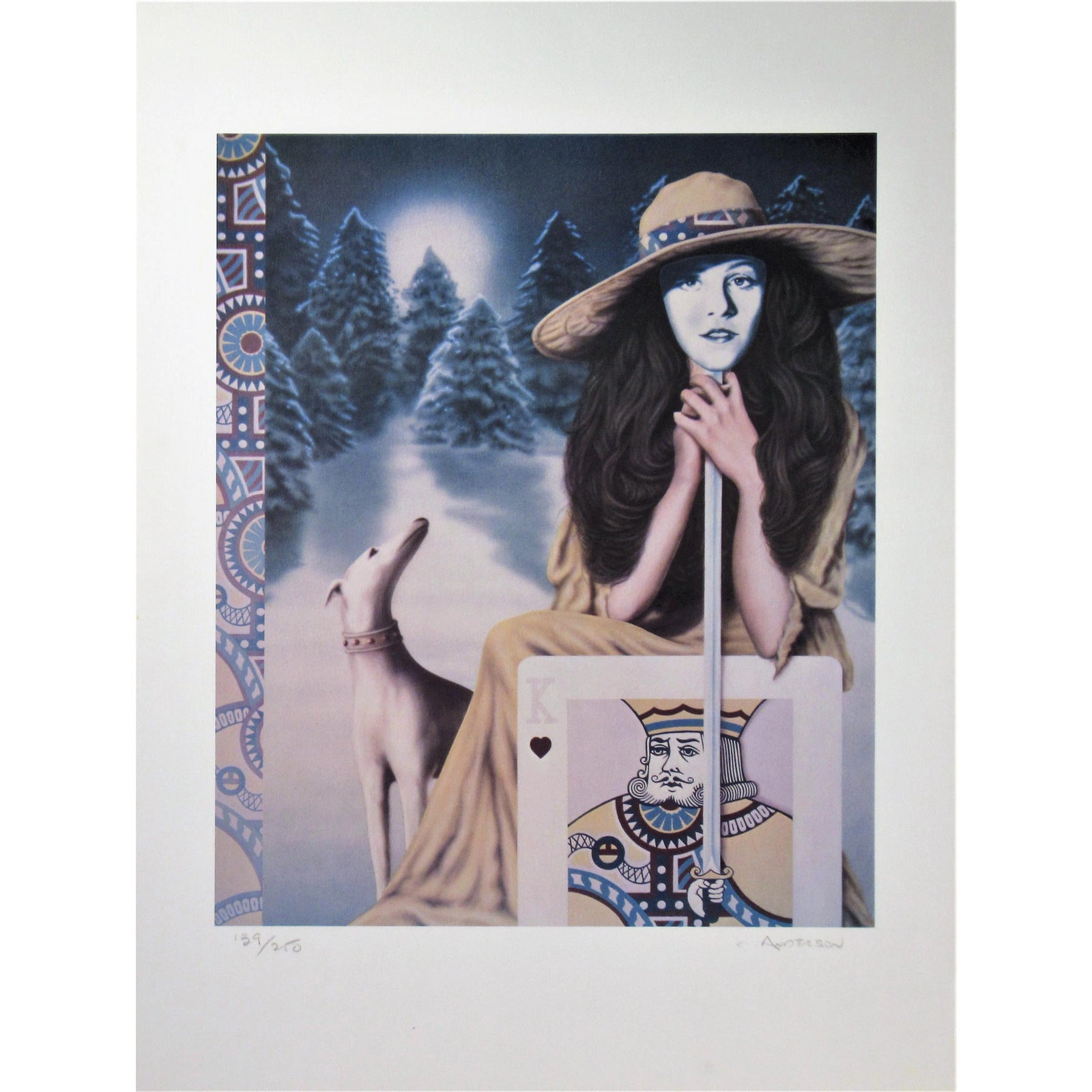 Robert Raymond Anderson, The King of the Masque, Circa 1980 | Chairish