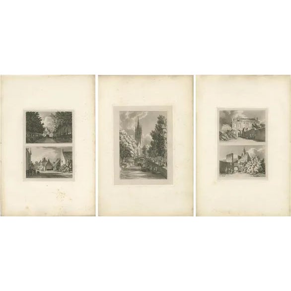 Flanders and Holland, 1820, Paper, Set of 3 | Chairish