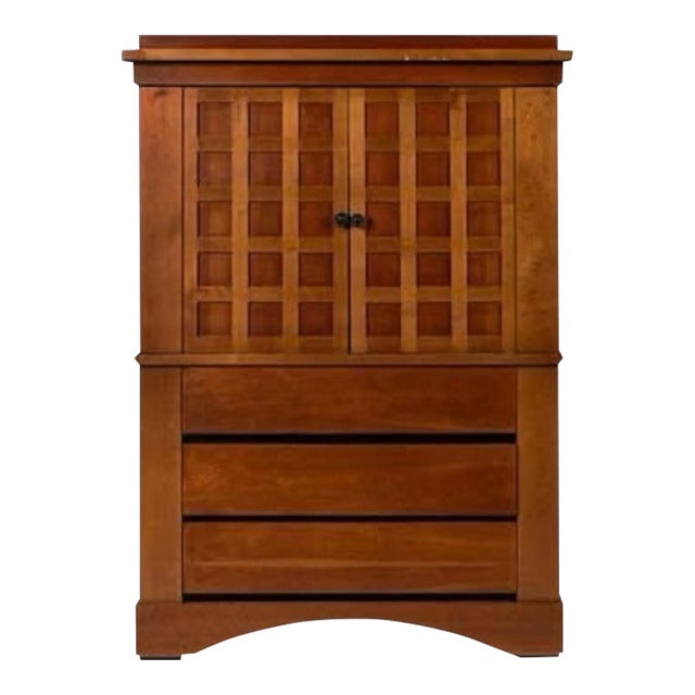 1986 Michael Graves Armoire Cabinet, Designed for the Aventine Hotel in ...