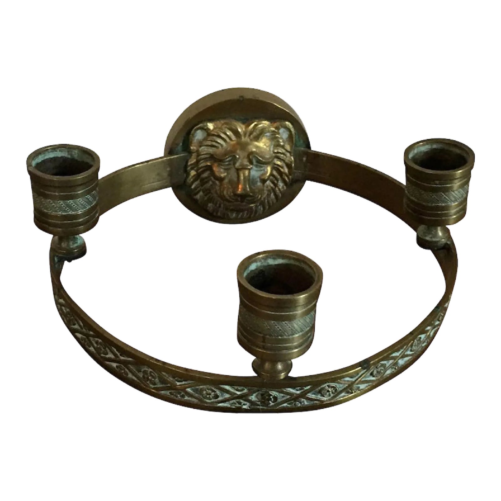 Antique Early 19th Century French Empire Bronze Lion Mask Candle Wall ...
