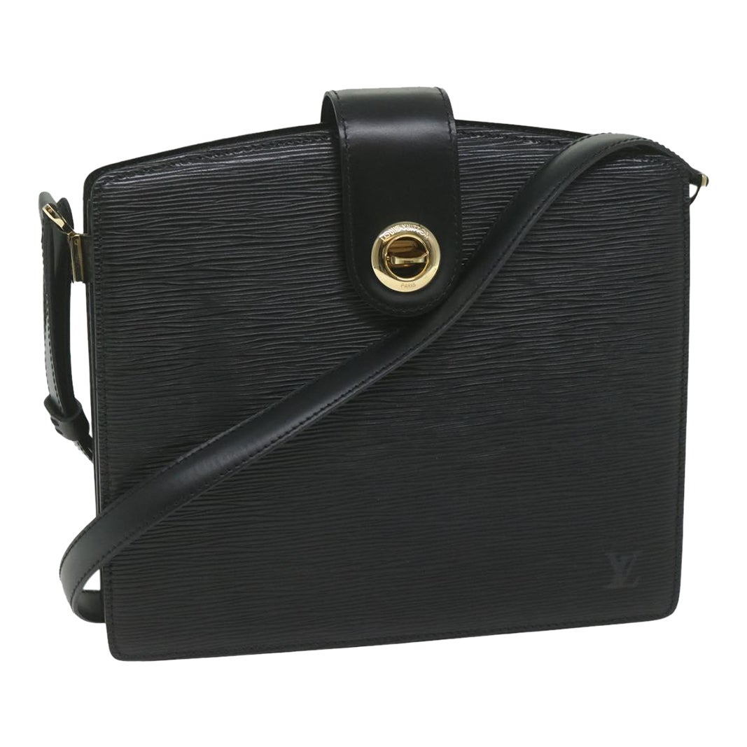 Louis Vuitton Epi Capuchin Shoulder Bag Black M52342 Lv Auth Ep2696 ...