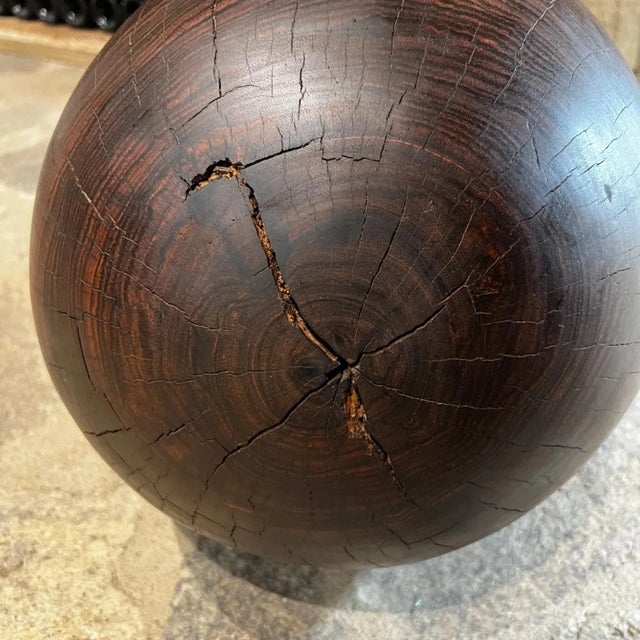 Art Spheres Exotic Bocote Wood Balls Mexico | Chairish
