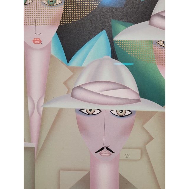 Original Robin Morris Lithograph Signed | Chairish