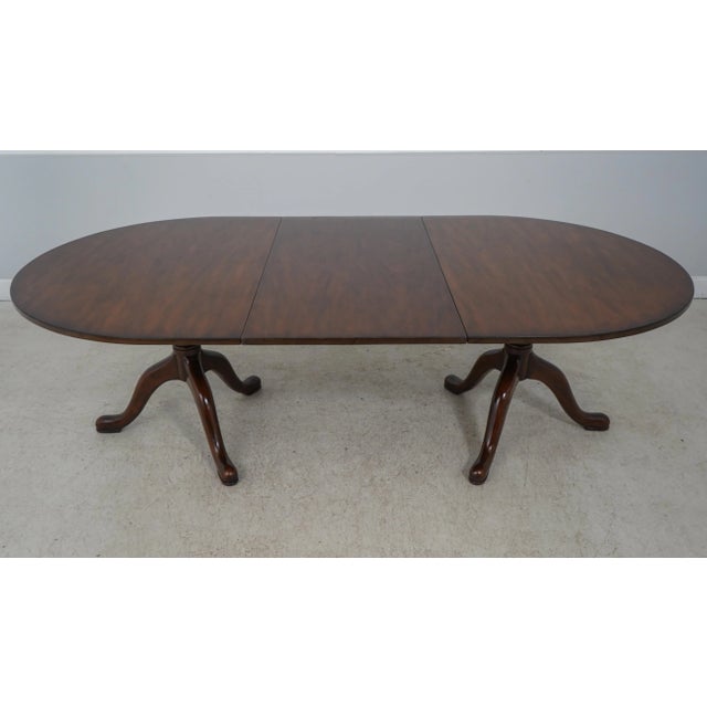 Kittinger Cw-66 Colonial Williamsburg Mahogany Dining Room Table | Chairish