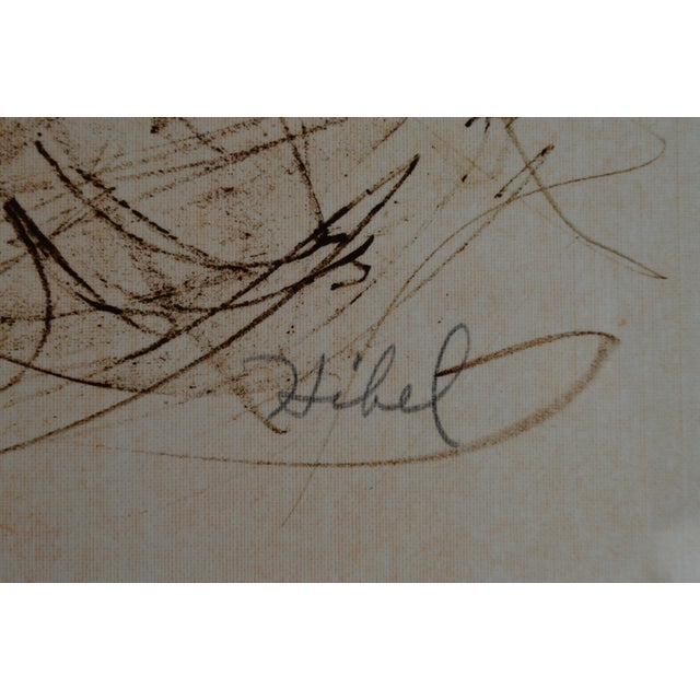 Vintage Edna Hibel Limited Edition Pencil Signed Lithograph Portrait of ...
