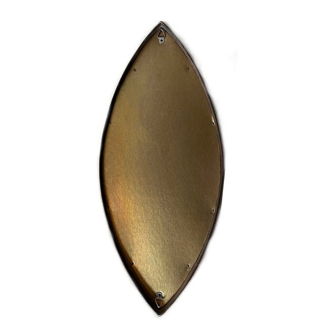 Midcentury Modern Mirror With Eye Shape Design Made by the Syroco Co ...