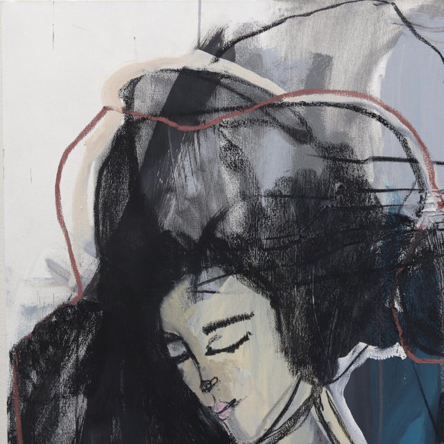 Large Oversized Figurative Abstract Painting "Intellect" Original ...