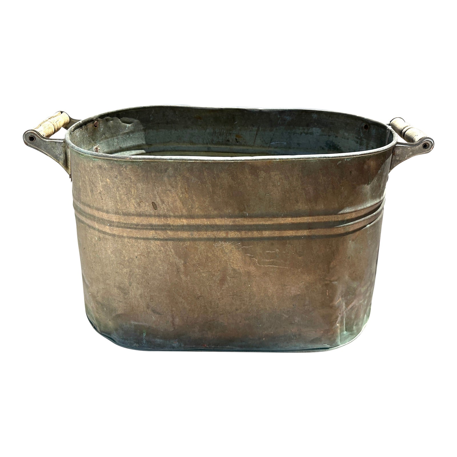 Antique Revere Copper Wash Boiler/Tub | Chairish