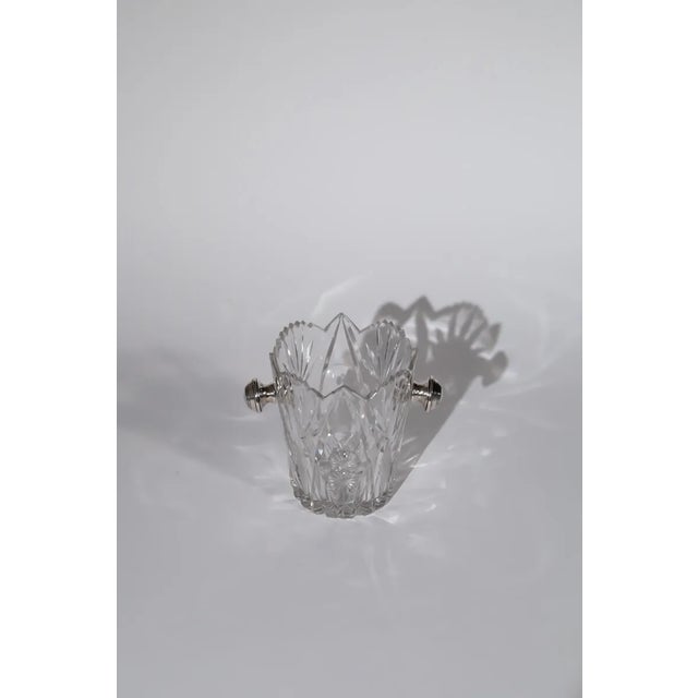 Vintage Cut Glass Ice Bowl | Chairish