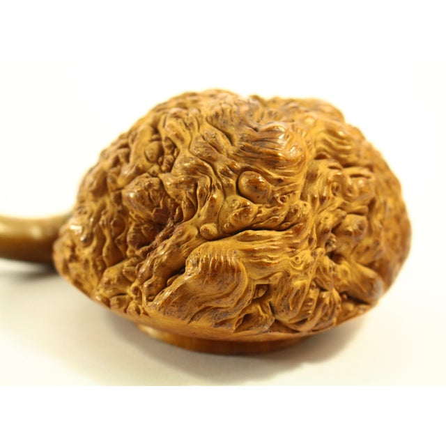 Meiji Japanese Tonkotsu Burl Wood Tobacco Box Sagemono Set for Kaseru ...