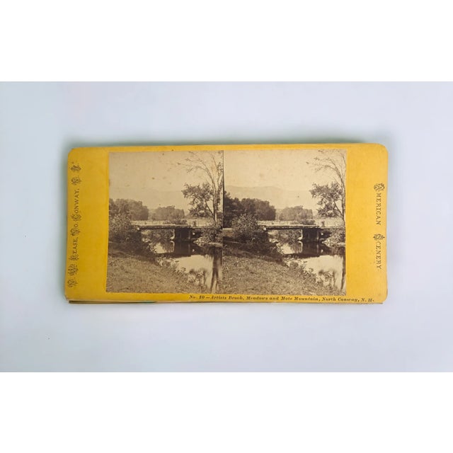 Antique Stereoscope Patent June 2, 1874 With 43 Slide Cards | Chairish