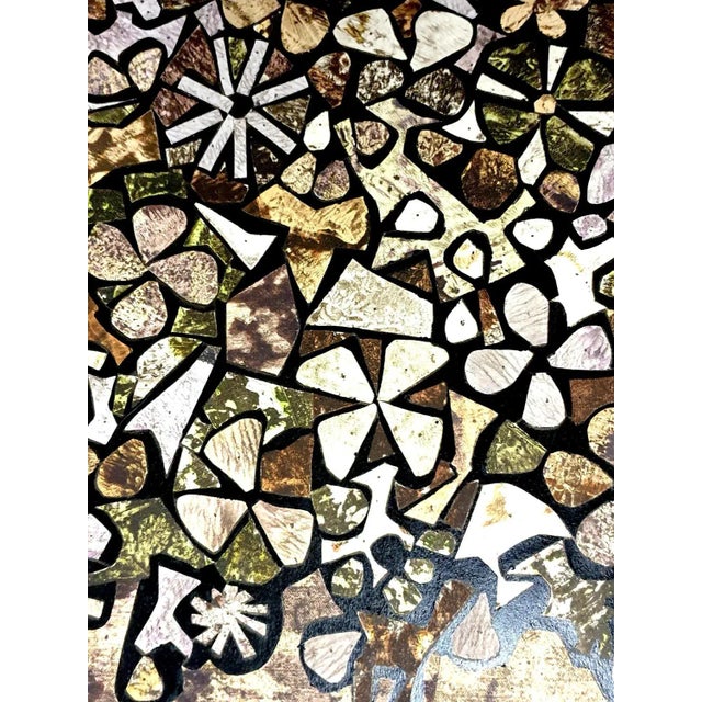 after Jean Dubuffet - Flowers - Pochoir 1957 | Chairish