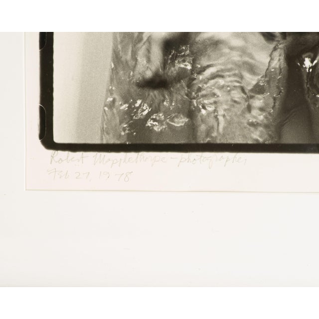 Signed Artist’s Proof “Tubshots” Robert Mapplethorpe Black and White ...