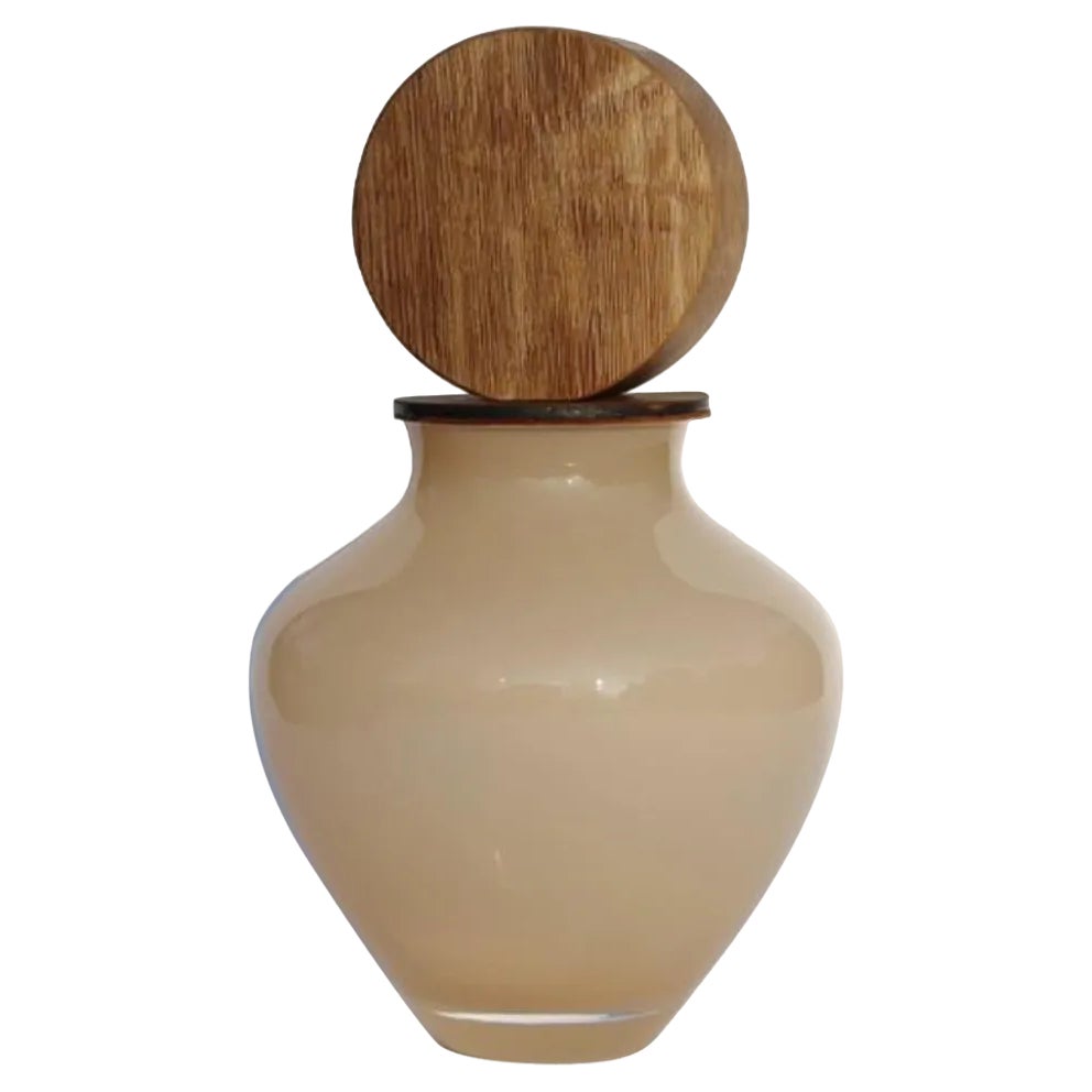 Ohana Stacking Oat and Round Vase by Pia Wüstenberg | Chairish
