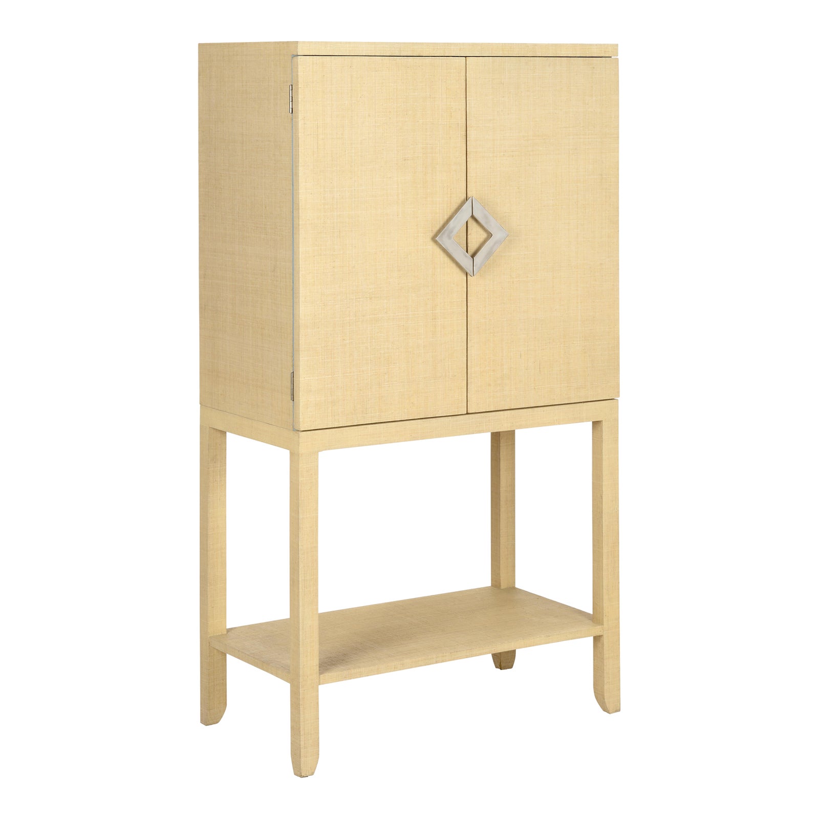 Barcley Bar Cabinet in Natural | Chairish