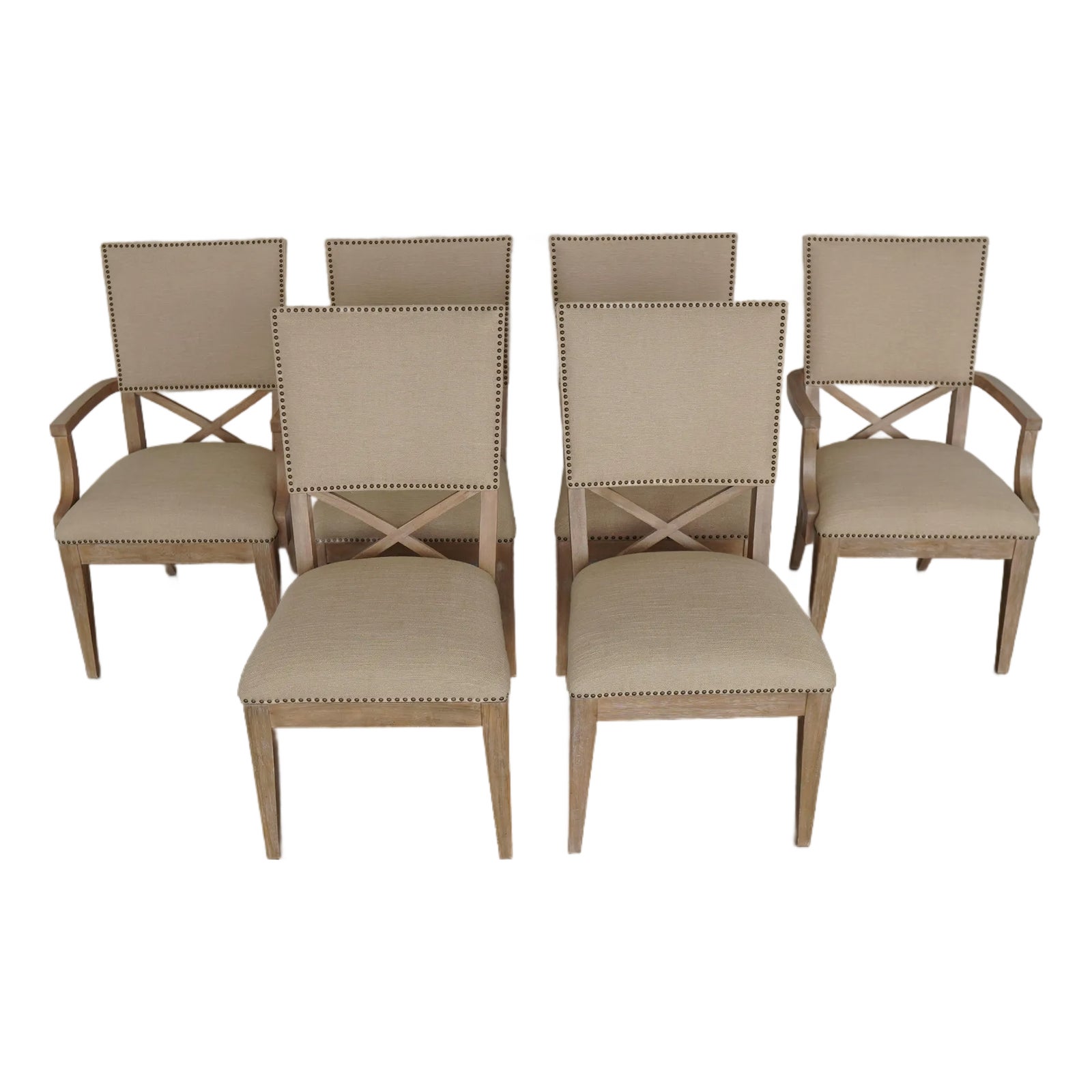 Tommy Bahama Los Altos Alderman Dining Chairs (Set of 6) | Chairish