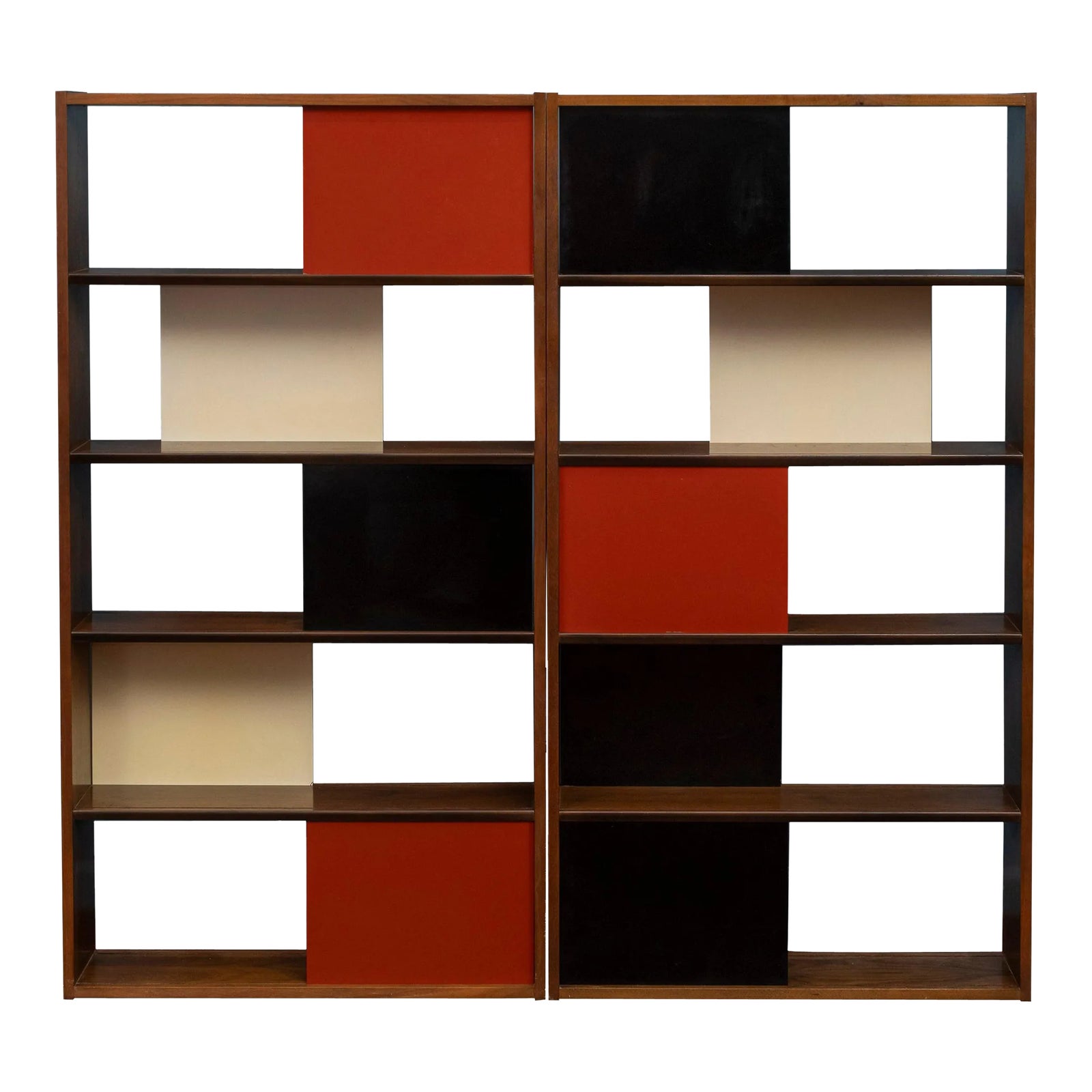 Evans Clark Glenn of California Folding Bookcase/ Display Shelf/ Room ...