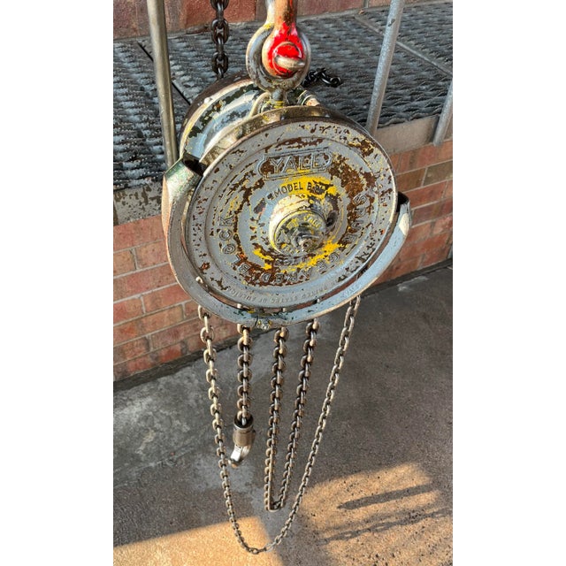 Denver Industrial Artifact 1 Ton Chain Fall (Hoist) Salvaged From Gates ...