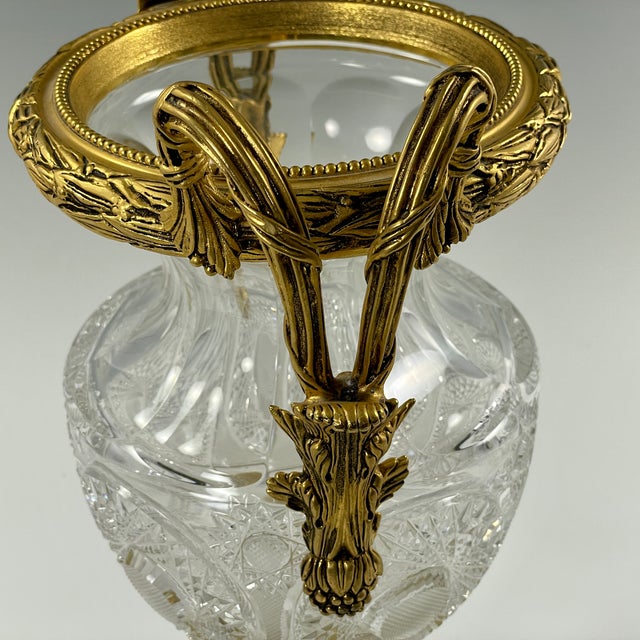 1980s Jose Benito Crystal Vase | Chairish