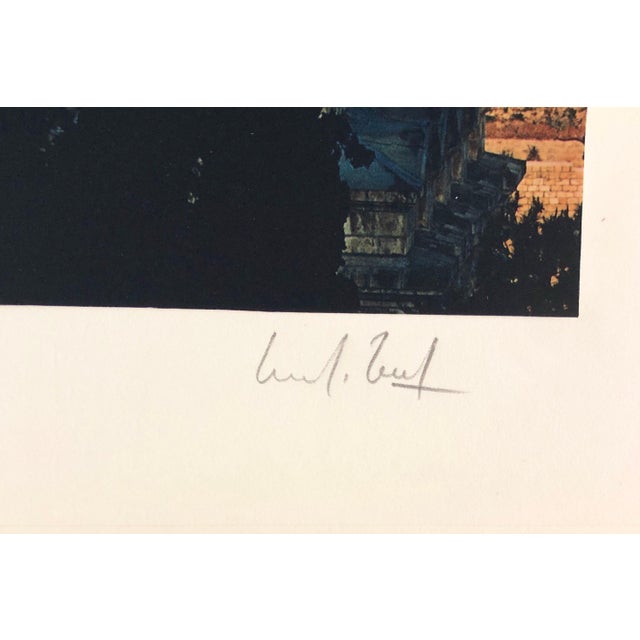 Marc Riboud, Vintage Color Photograph Old City Jerusalem Temple Mount ...