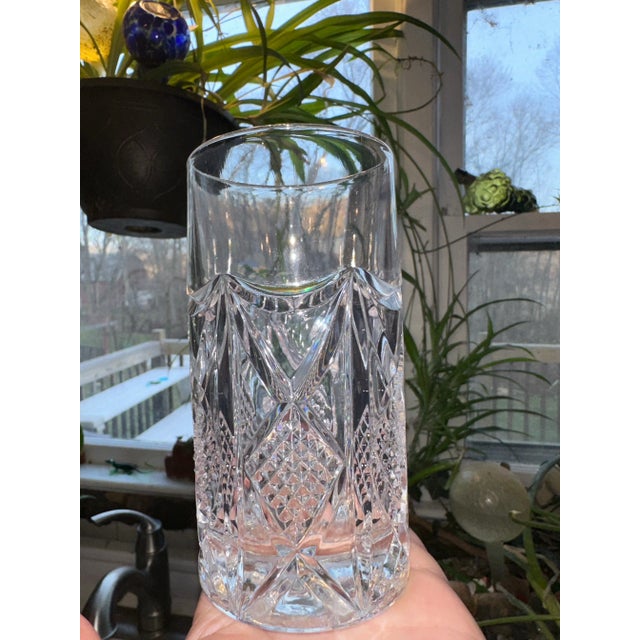 Vintage Nachtmann Crystal "Eduard" Diamond Pattern Glasses Tumblers ...