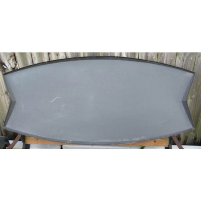 Large Vintage Coca-Cola Metal Fishtail Sign | Chairish