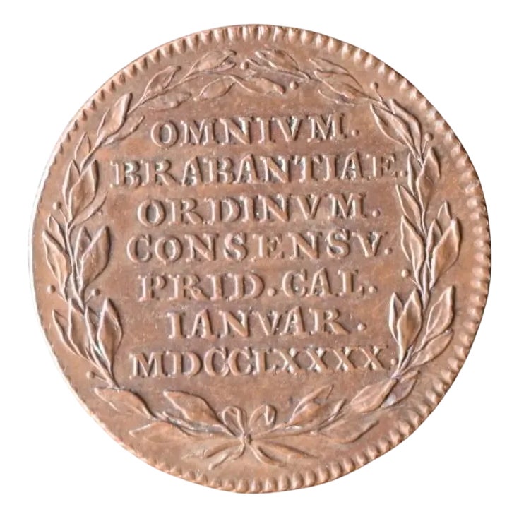 Commemorative Medal of the Brabant Revolution, 1789 | Chairish