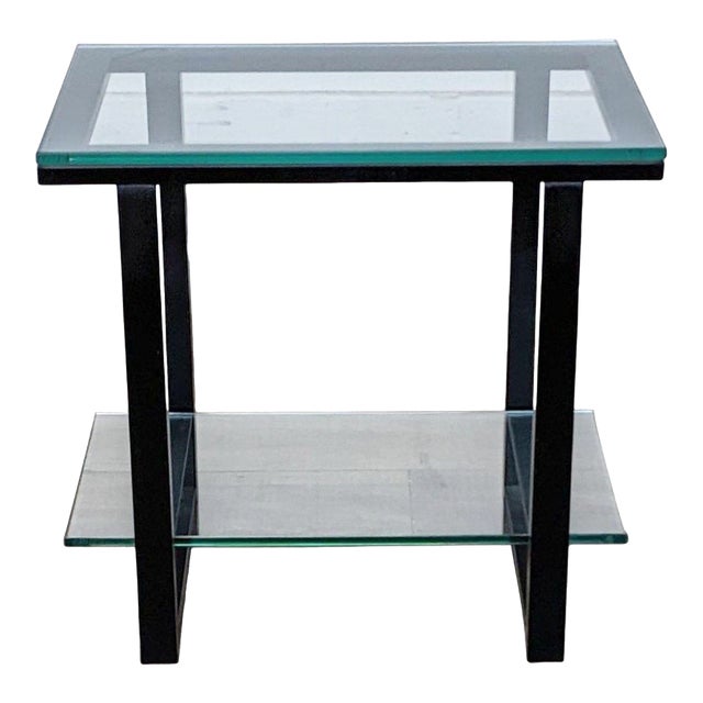 Crate & Barrel Era End Table | Chairish