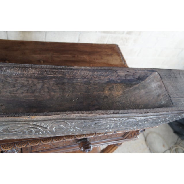 Late 20th Century Indonesian Carved Papua New Guinea Boat Model Dugout ...