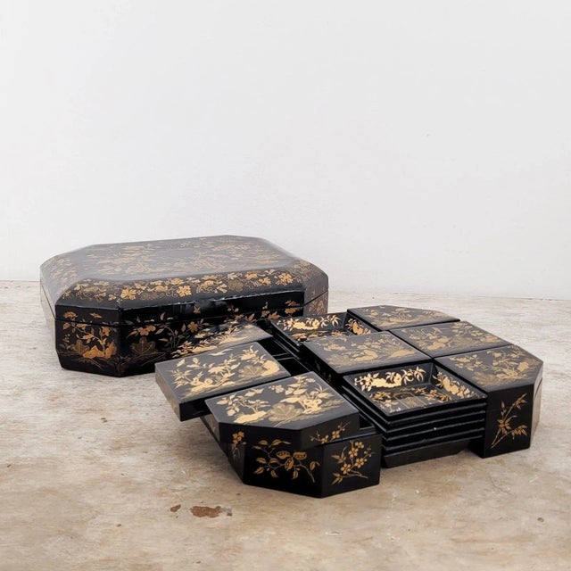 19th Century Chinese Export Game Box, Circa 1830 | Chairish