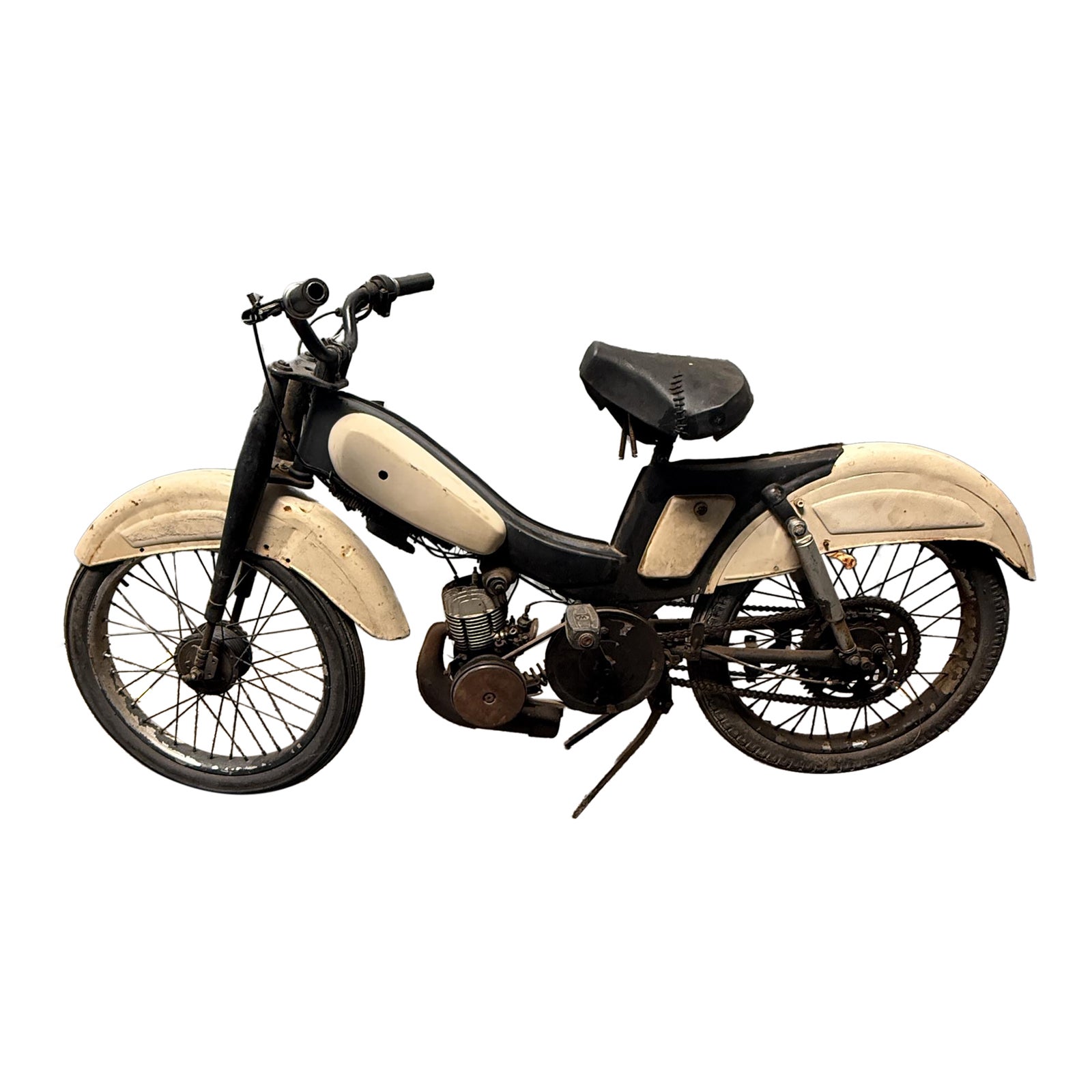 Raleigh Rm4 49cc Moped Mid-Century Modern 1964 | Chairish