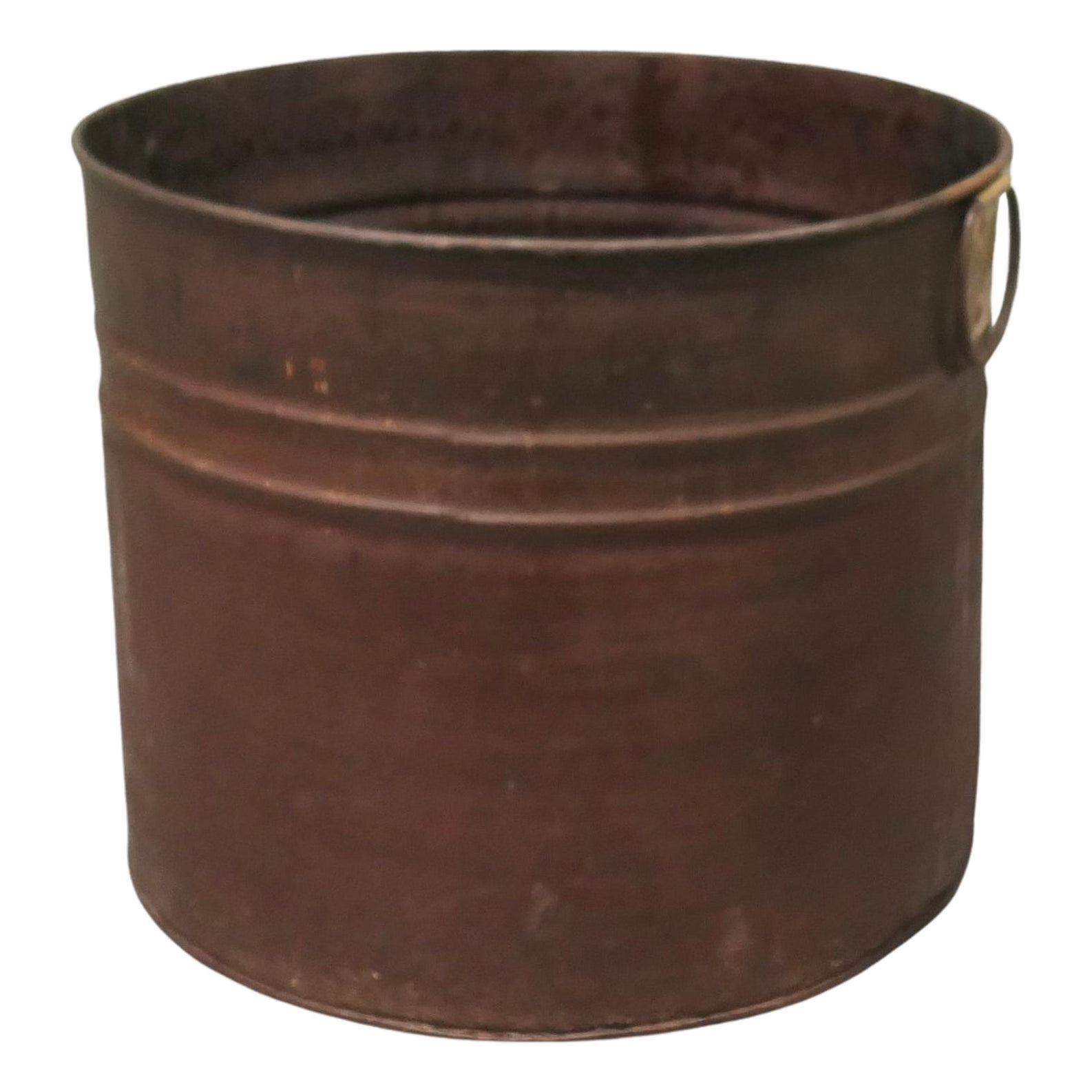 Industrial Style Metal Log Bin, 1900 | Chairish