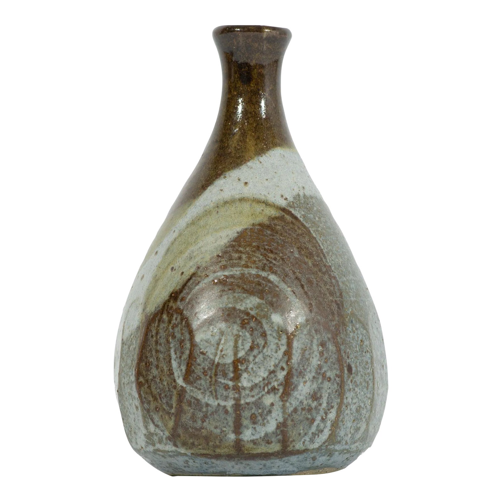 Lorri Sarosy 1970s Signed Studio Pottery Vase | Chairish