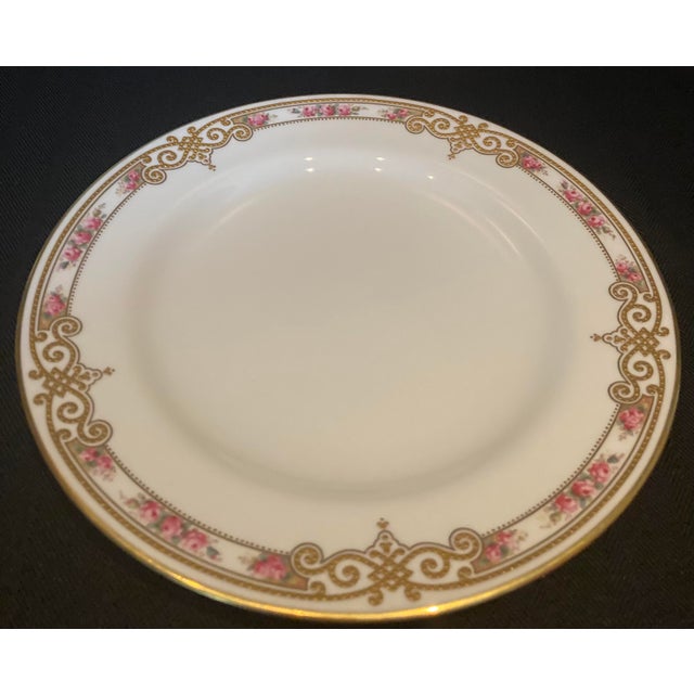 1913 Spode Copeland Plate With Gold Banding and Accents, England - Set ...