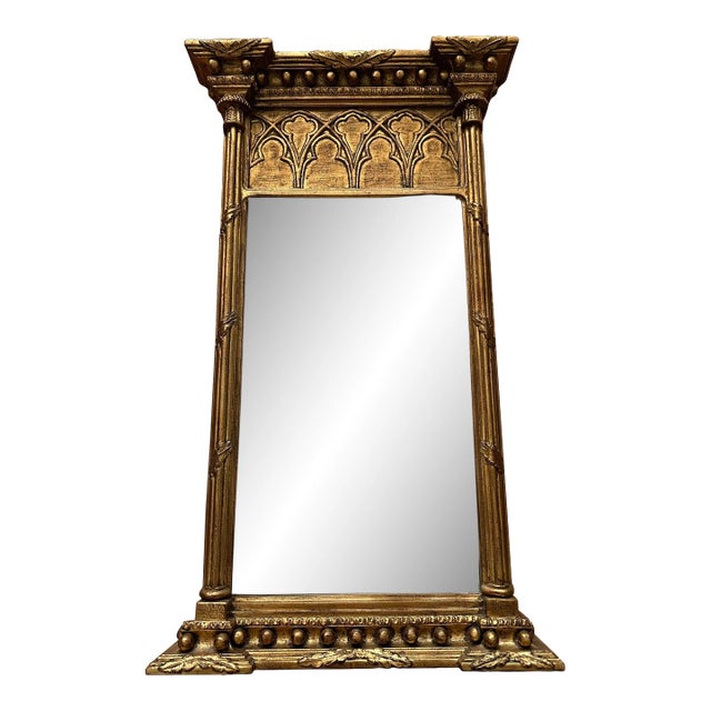 Vintage Gilt Pier Mirror | Chairish