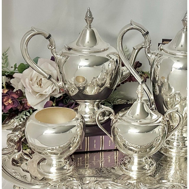 Vintage Gorham Colonial Tea & Coffee Service Set - 7 Pieces | Chairish